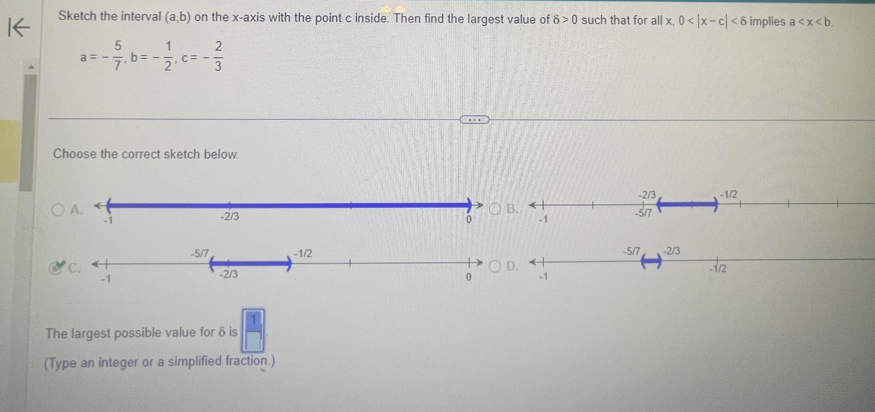 Solved Sketch the interval (a,b) ﻿on the x-axis with the | Chegg.com