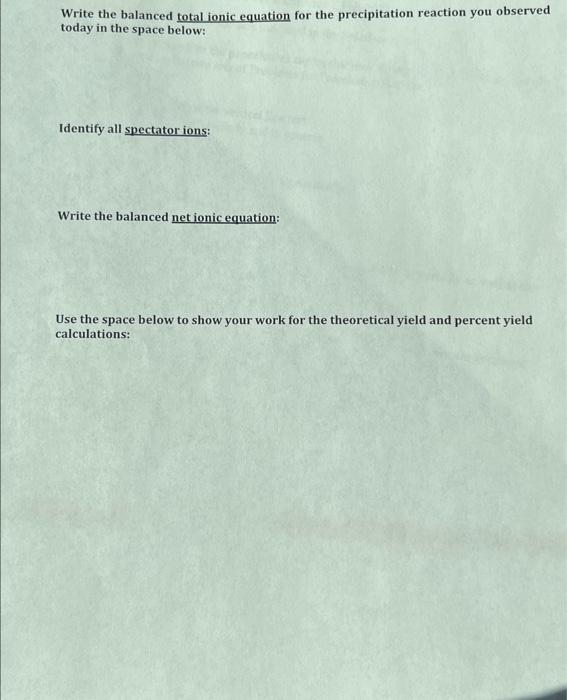 Solved L K I J M CHEM 1111 Experiment 6 C B D G H Data | Chegg.com