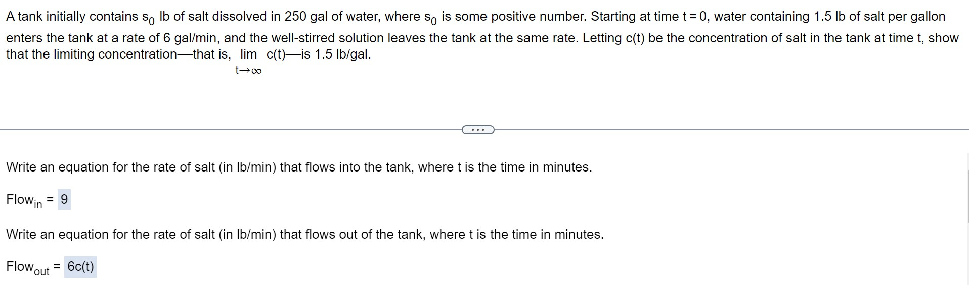 Solved Question content area topPart 1A tank initially | Chegg.com