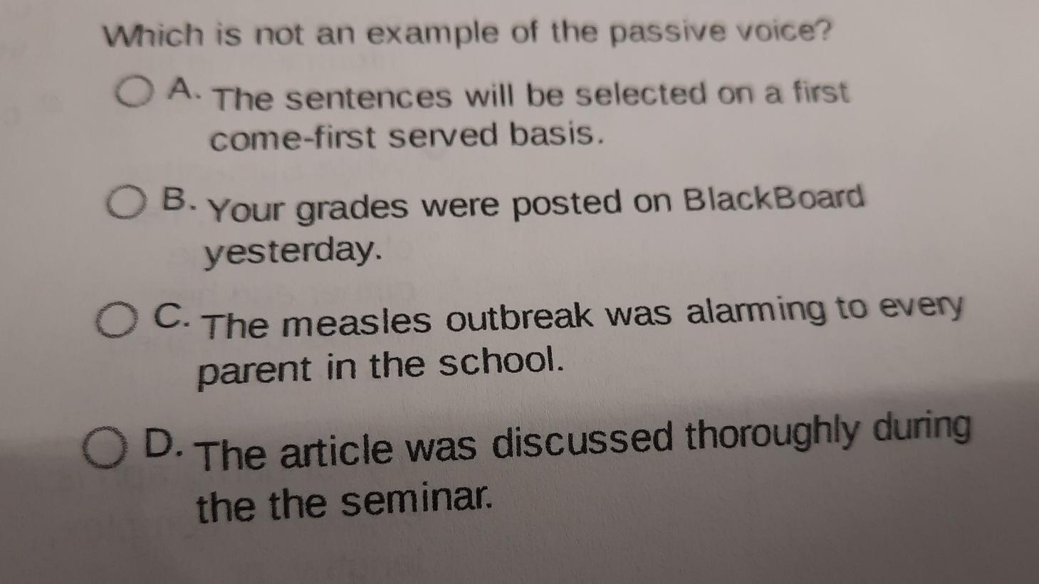Solved A. Readers do not complex sentence absorb information | Chegg.com