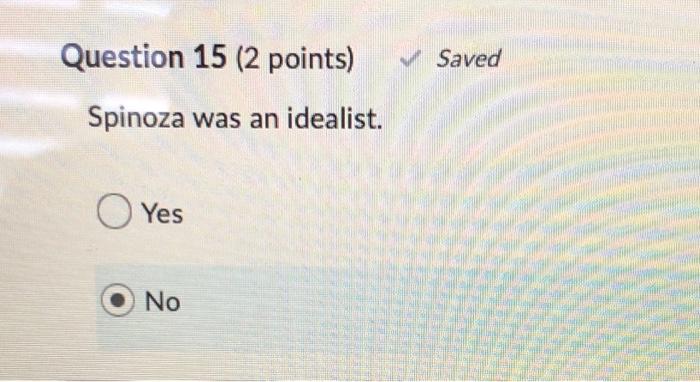 Question 50 (2 points) Who thought we exist (subsist) | Chegg.com