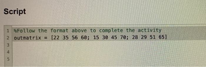 Solved Write A Script That Outputs Data To A New Text File 9035