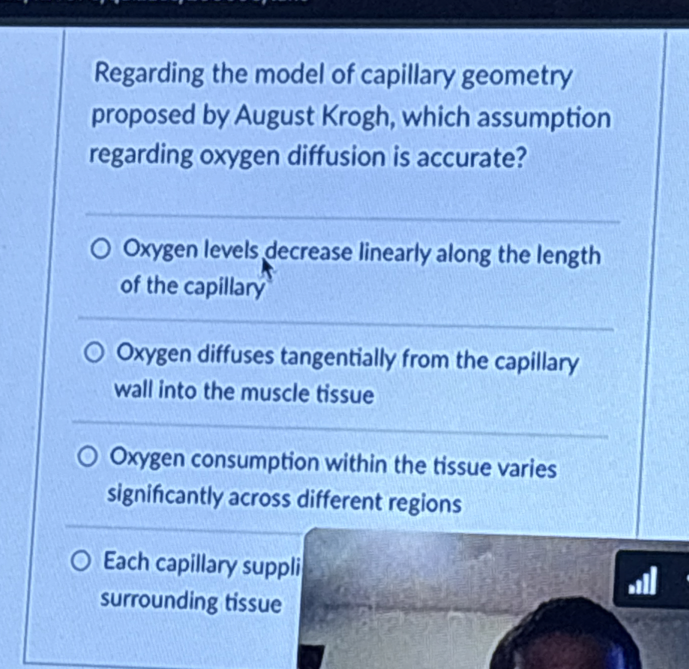 Solved Regarding the model of capillary geometry proposed by | Chegg.com