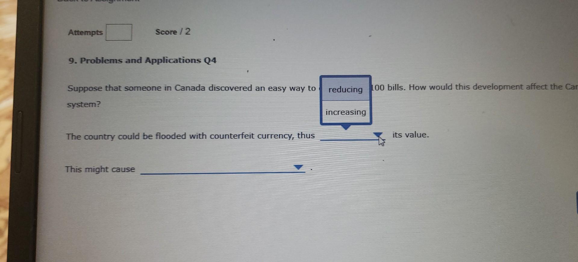 Solved 9. Problems and Applications Q4 Suppose that someone | Chegg.com