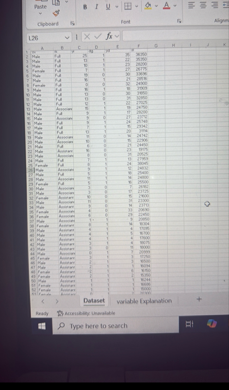 Solved Please use the dataset "salary dataset". Explanation | Chegg.com