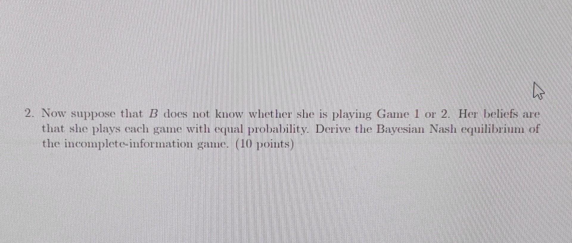 Solved Consider a game between a buyer \\( B \\) and a | Chegg.com