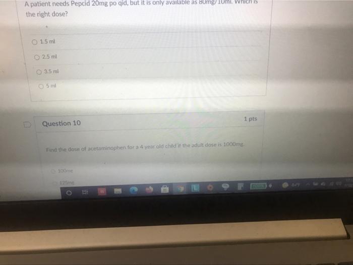 Solved A patient needs Pepcid 20mg po qid, but it is only | Chegg.com