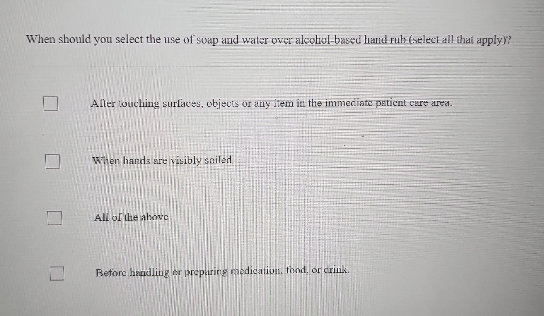 Solved Select all statements that are true regarding using | Chegg.com