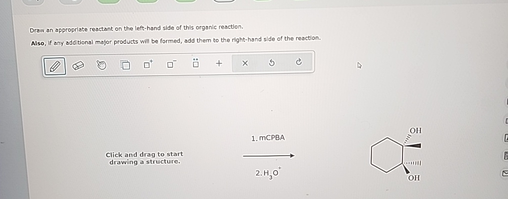 Solved Draw an appropriate reactant on the left-hand side of | Chegg.com