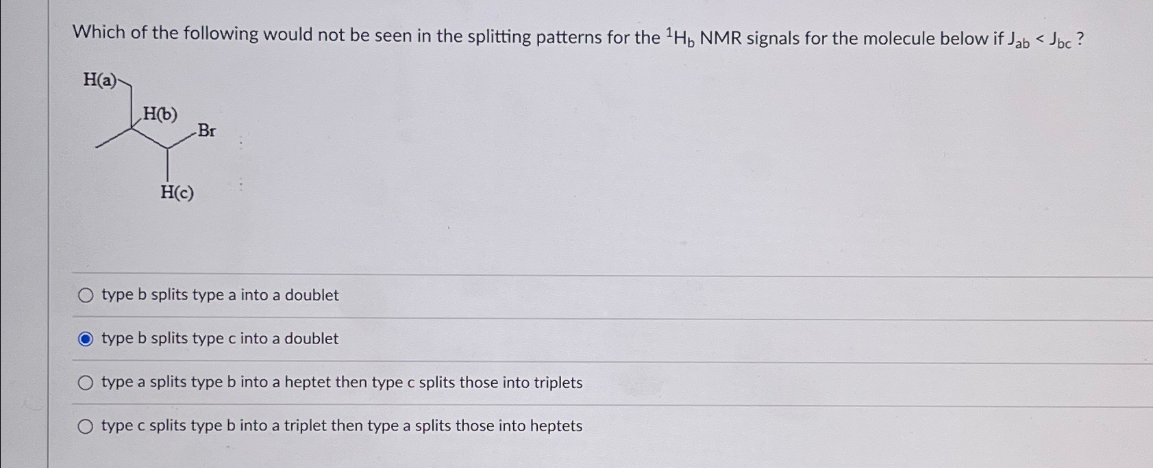 Solved Which of the following would not be seen in the | Chegg.com