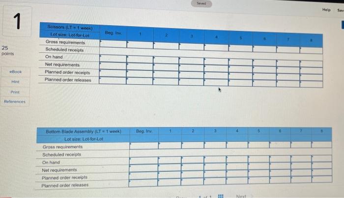 Solved Chapter 13 Problem 4 Help 1 Problem 13-14 (Static) 25 | Chegg.com