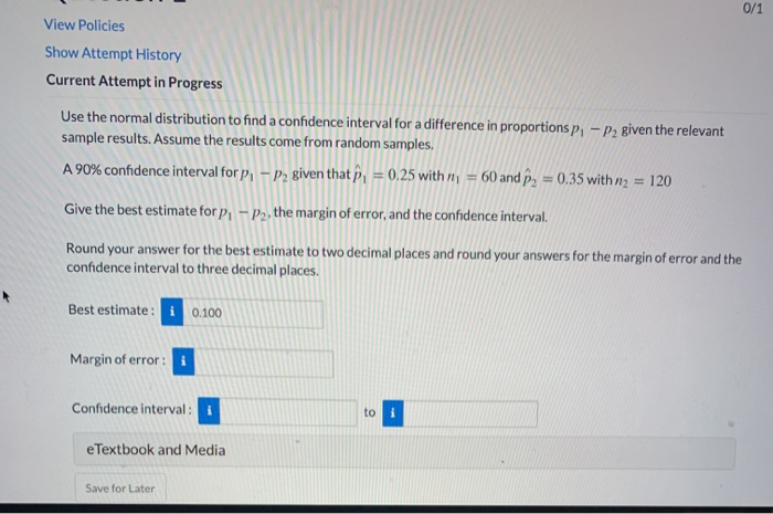 Solved Ul View Policies Show Attempt History Current Attempt | Chegg.com