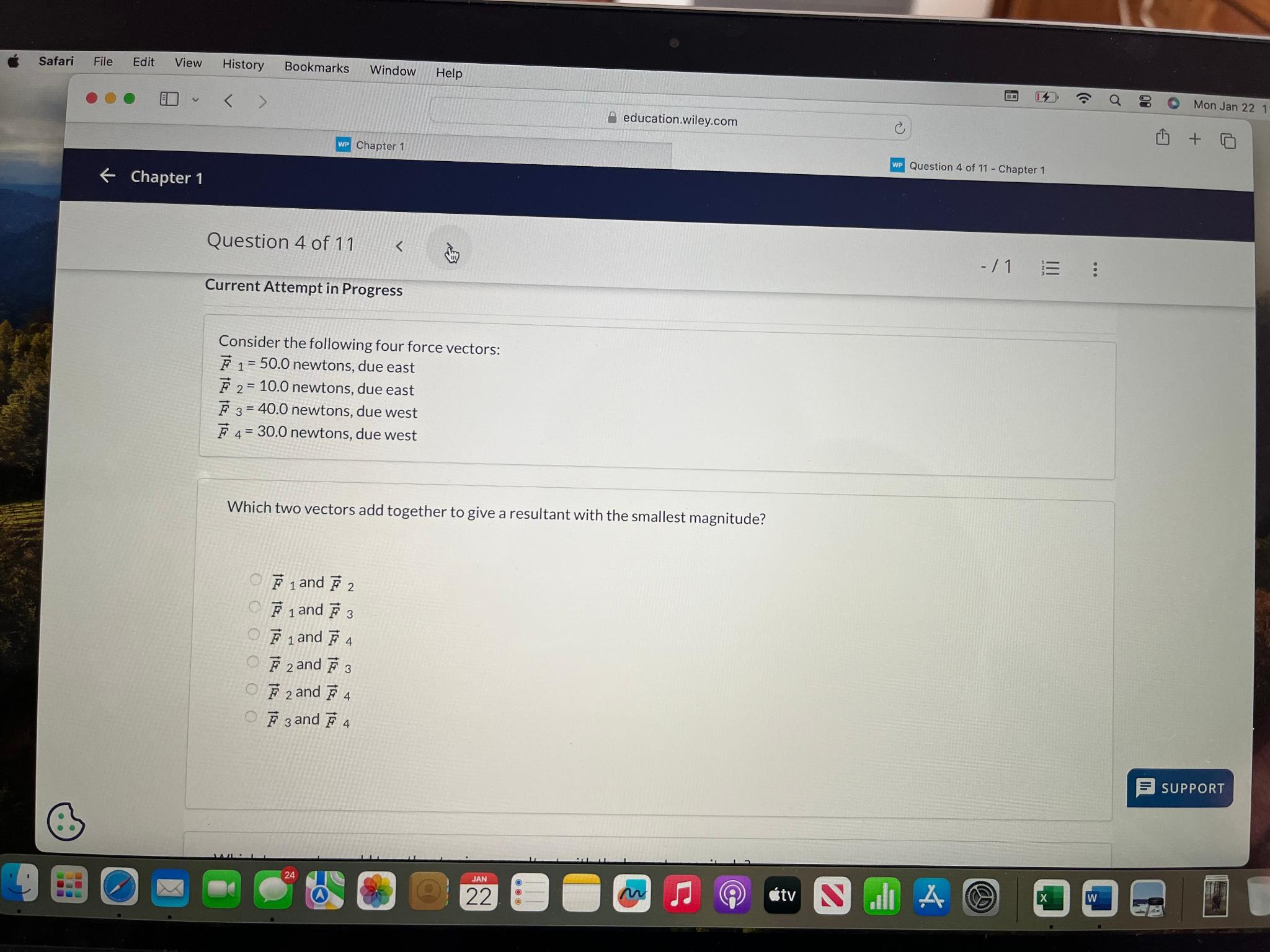 Solved Question 4 ﻿of 11-1Current Attempt in | Chegg.com