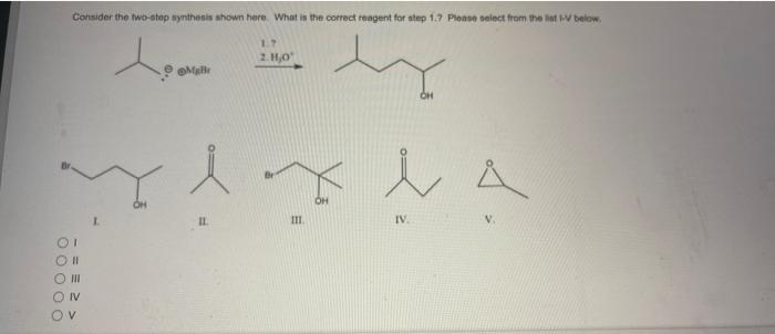 Solved Consider the two-step synthesis shown here. What is | Chegg.com