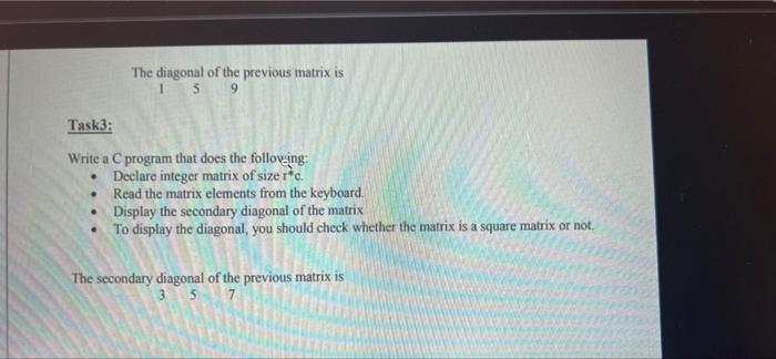 Solved Task Write Program That Does The Following Declare 