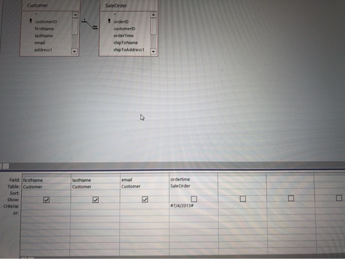 Solved List the customers (first name, last name, email | Chegg.com