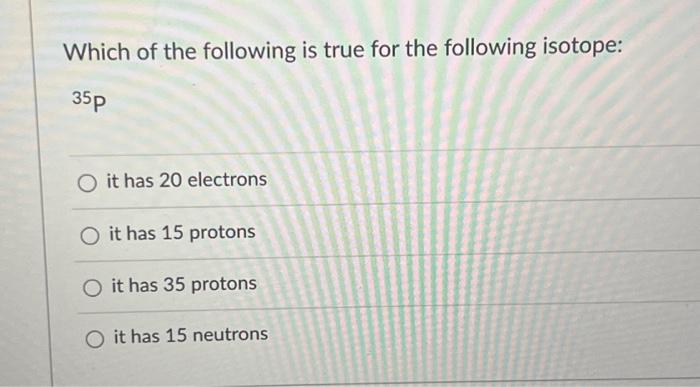 Solved Which of the following is true for the following | Chegg.com