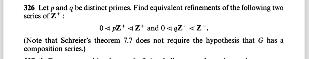 Solved 326 ﻿Let p ﻿and q ﻿be distinct primes. Find | Chegg.com