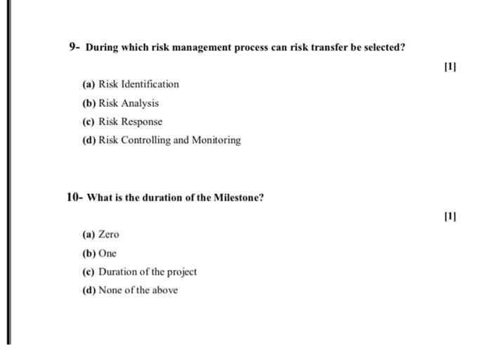 Solved 5- The successor activity cannot be finished until | Chegg.com