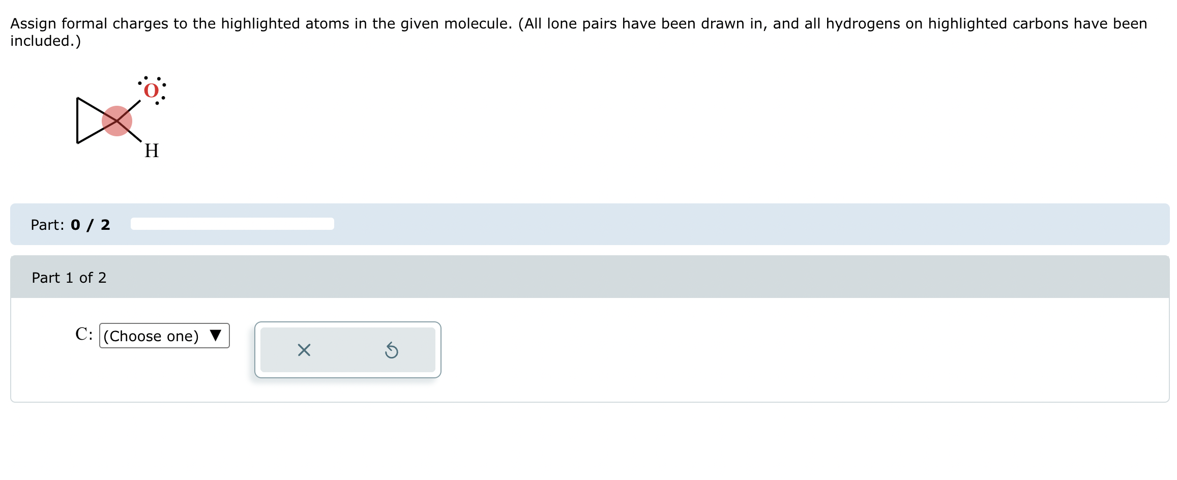 Solved Assign formal charges to the highlighted atoms in the | Chegg.com