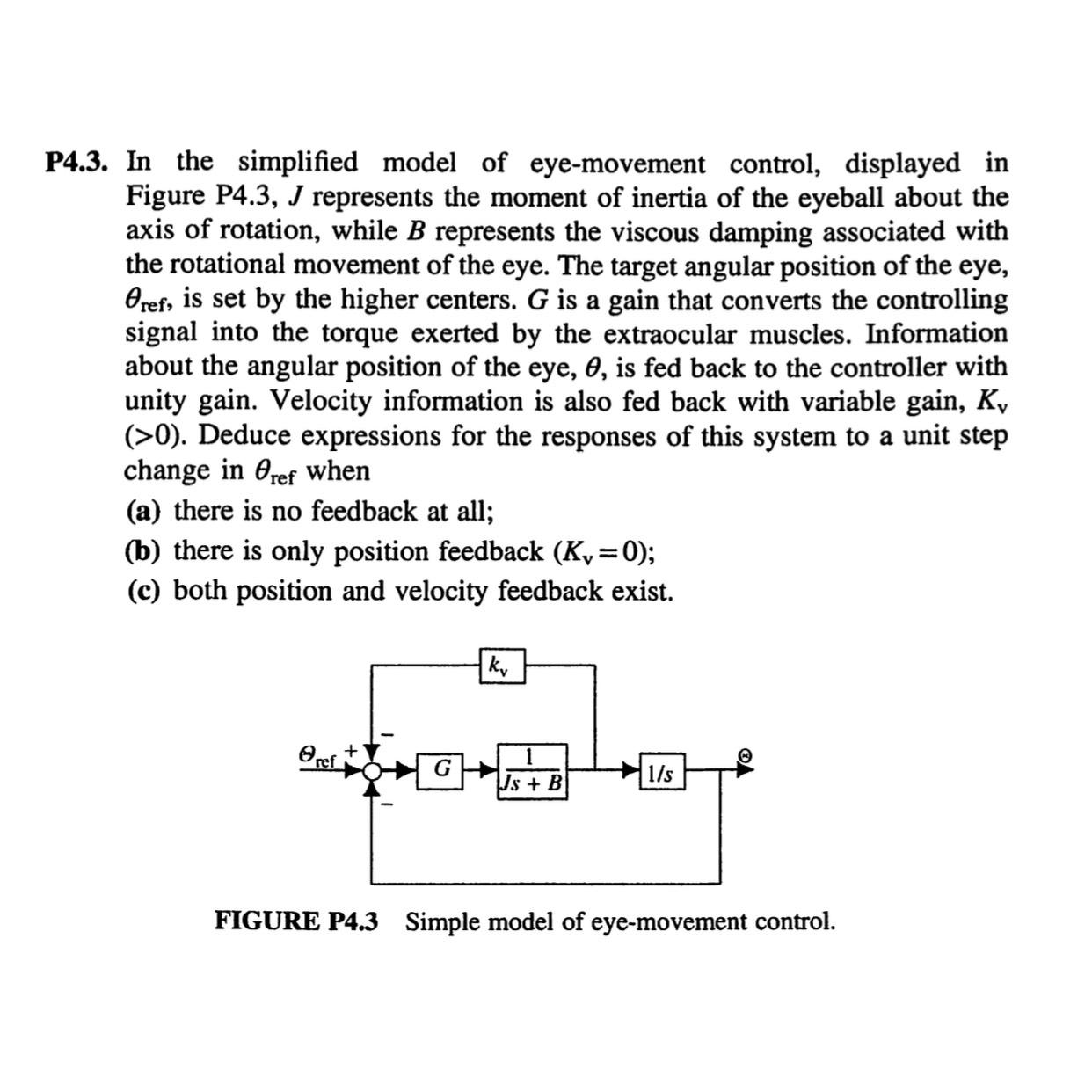 Solved Book: Physiological control sysytems analysis, | Chegg.com