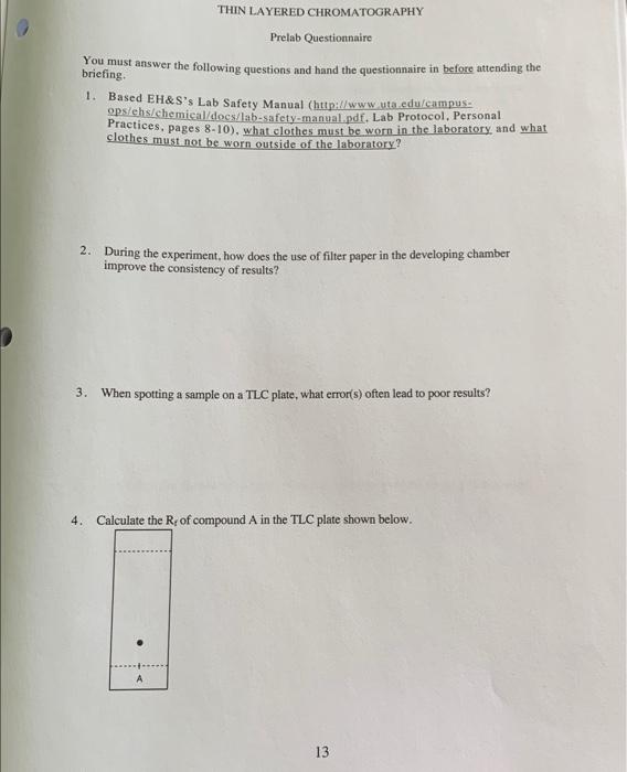 Solved You must answer the following questions and hand the | Chegg.com