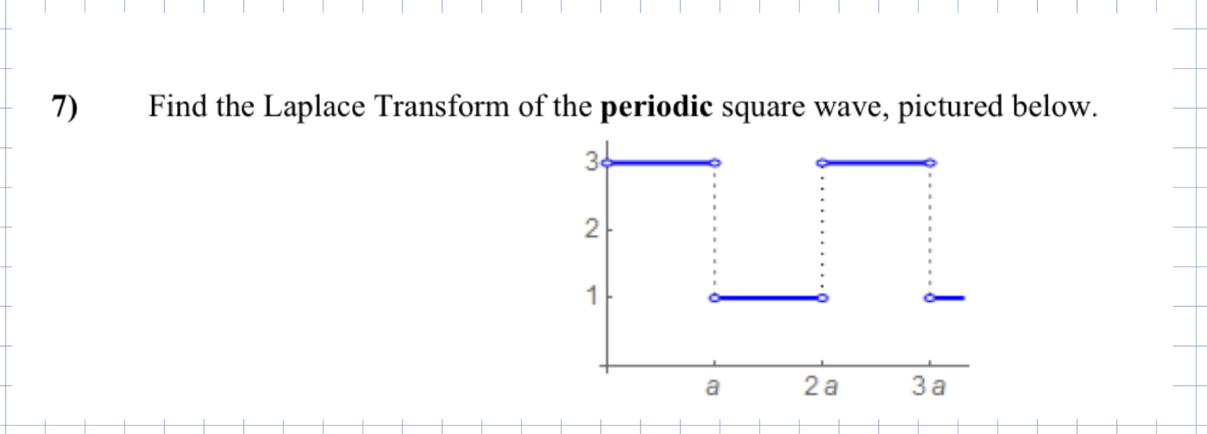 Solved Find the Laplace Transform of the periodic square | Chegg.com