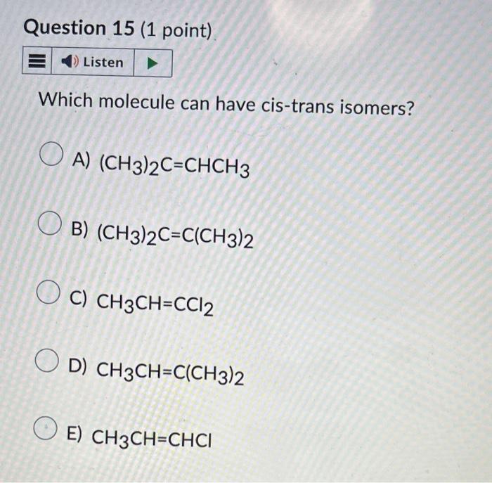 Solved What is the IUPAC name of the compound shown? | Chegg.com