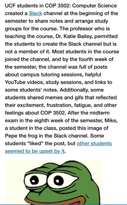 UCF students in COP 3502: Computer Science created a | Chegg.com