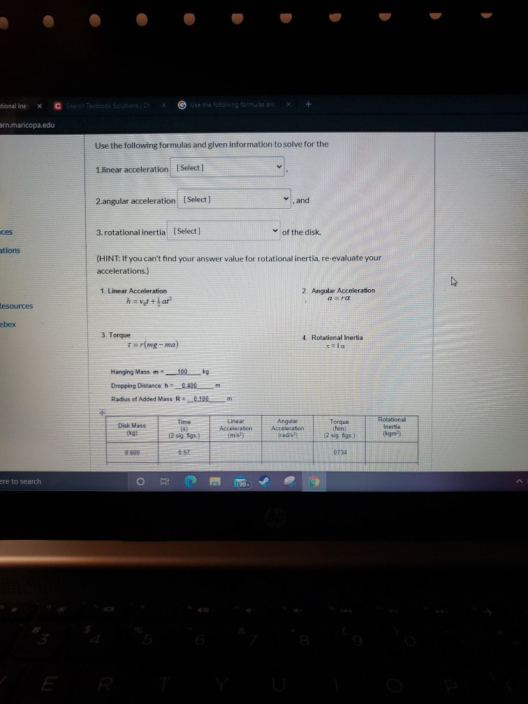 Solved tional Ine X C Search Textbook Solutions Ch Use the | Chegg.com
