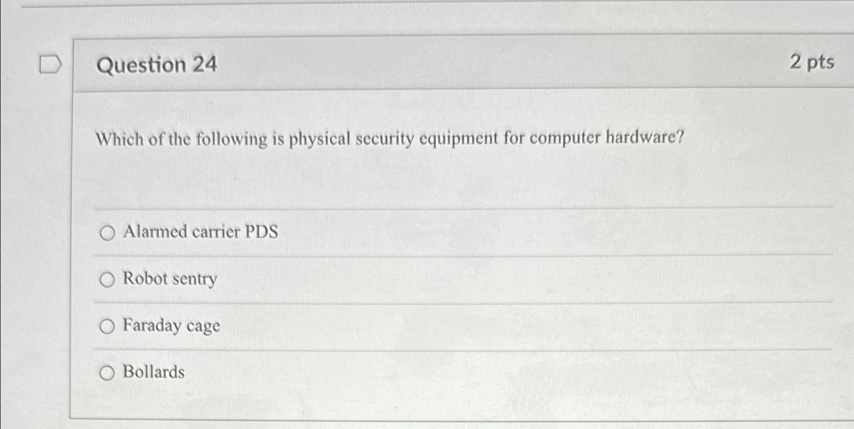 Solved Question 242 ﻿ptsWhich of the following is physical | Chegg.com