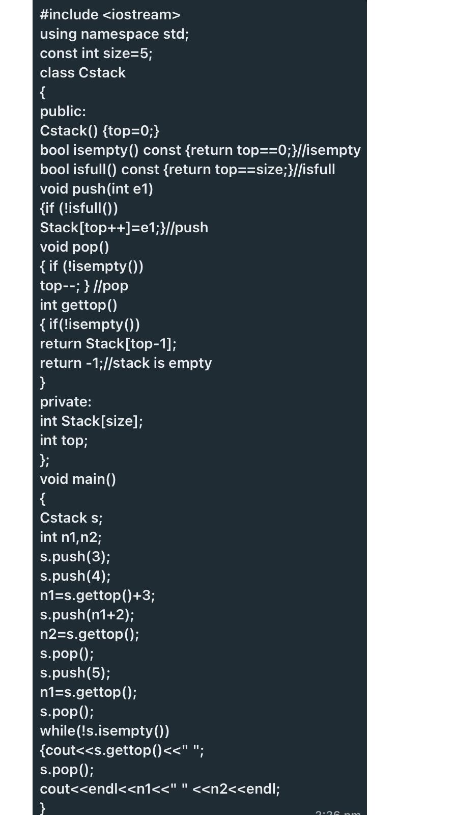 Solved #include =5=0;=0; | Chegg.com