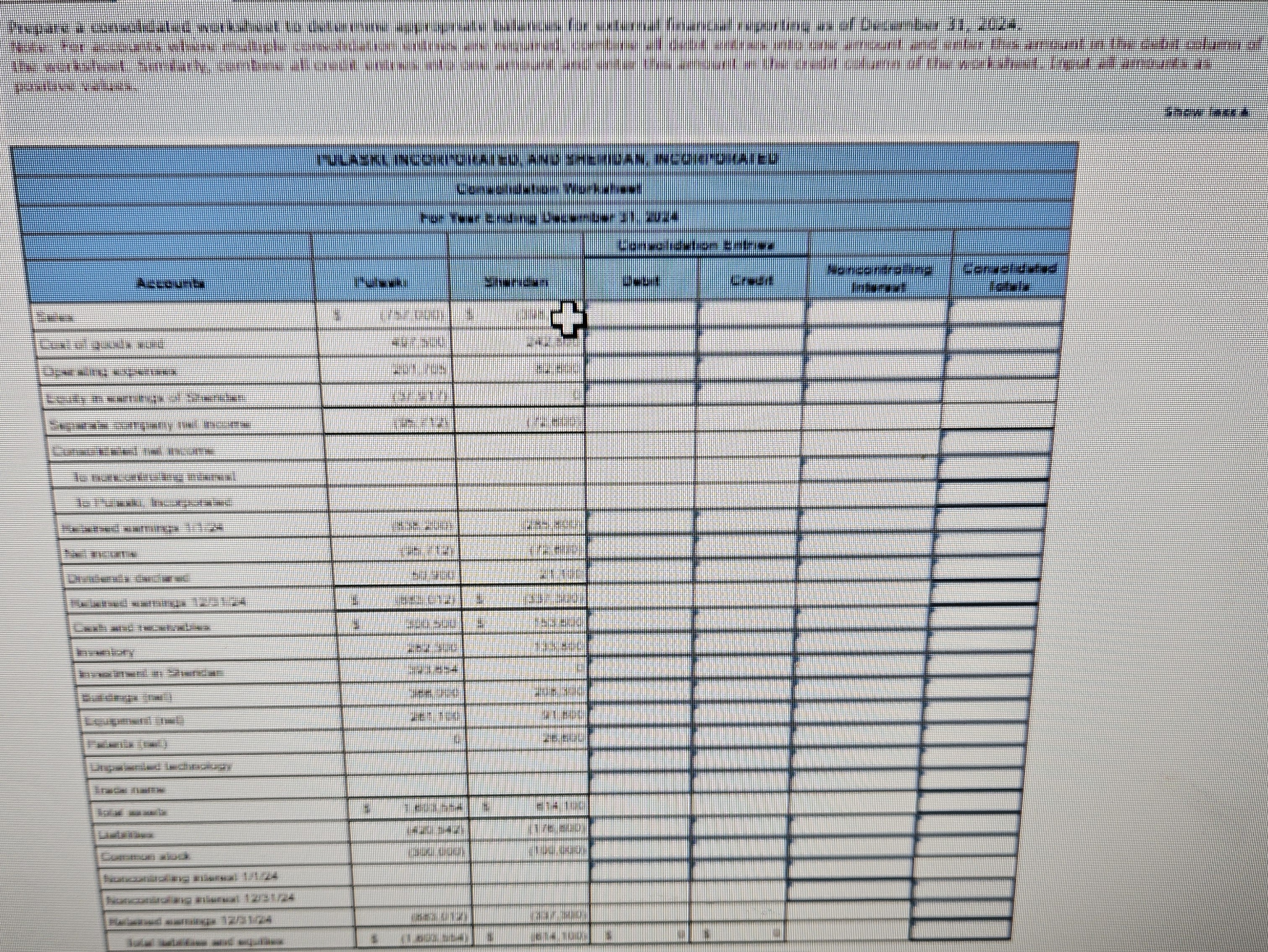 Solved On January 1, 2023, ﻿Pulaski, Incorporated, acquired | Chegg.com