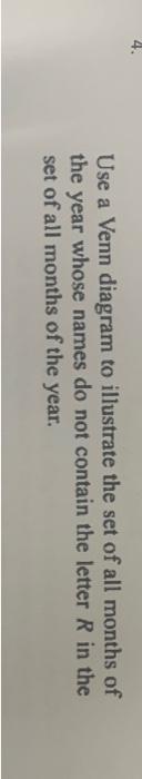 Solved Use a Venn diagram to illustrate the set of all | Chegg.com