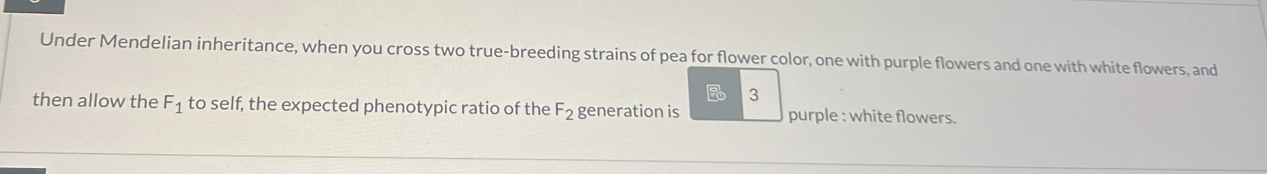 Solved Under Mendelian inheritance, when you cross two | Chegg.com