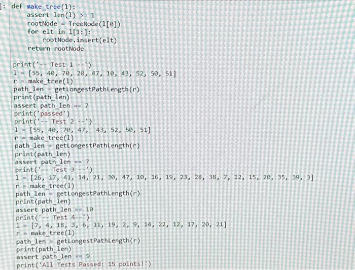 def _ init _(self, key, parent node-None): " this is | Chegg.com