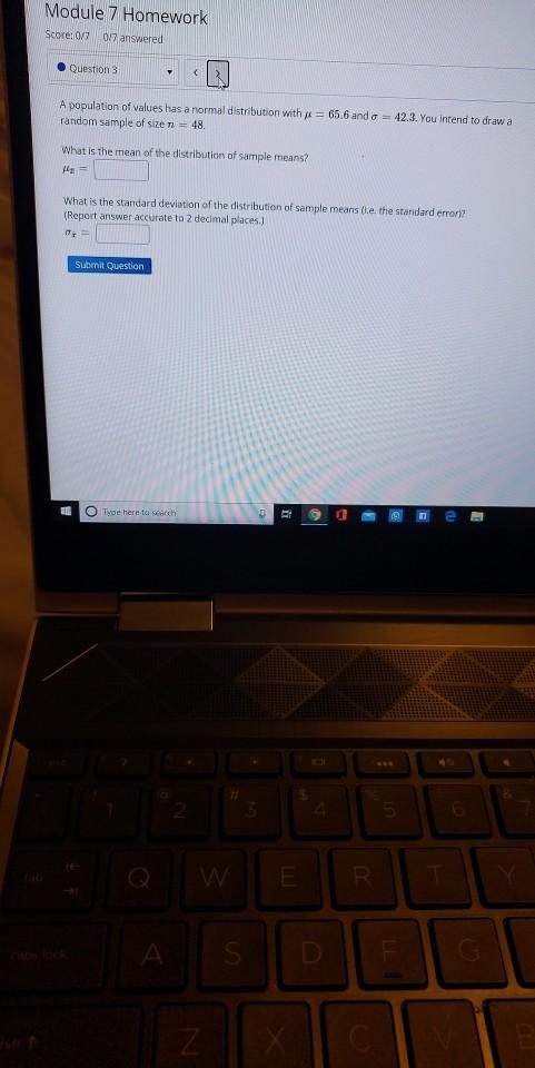 Solved Module 7 Homework Score: 077 07 answered Question 3