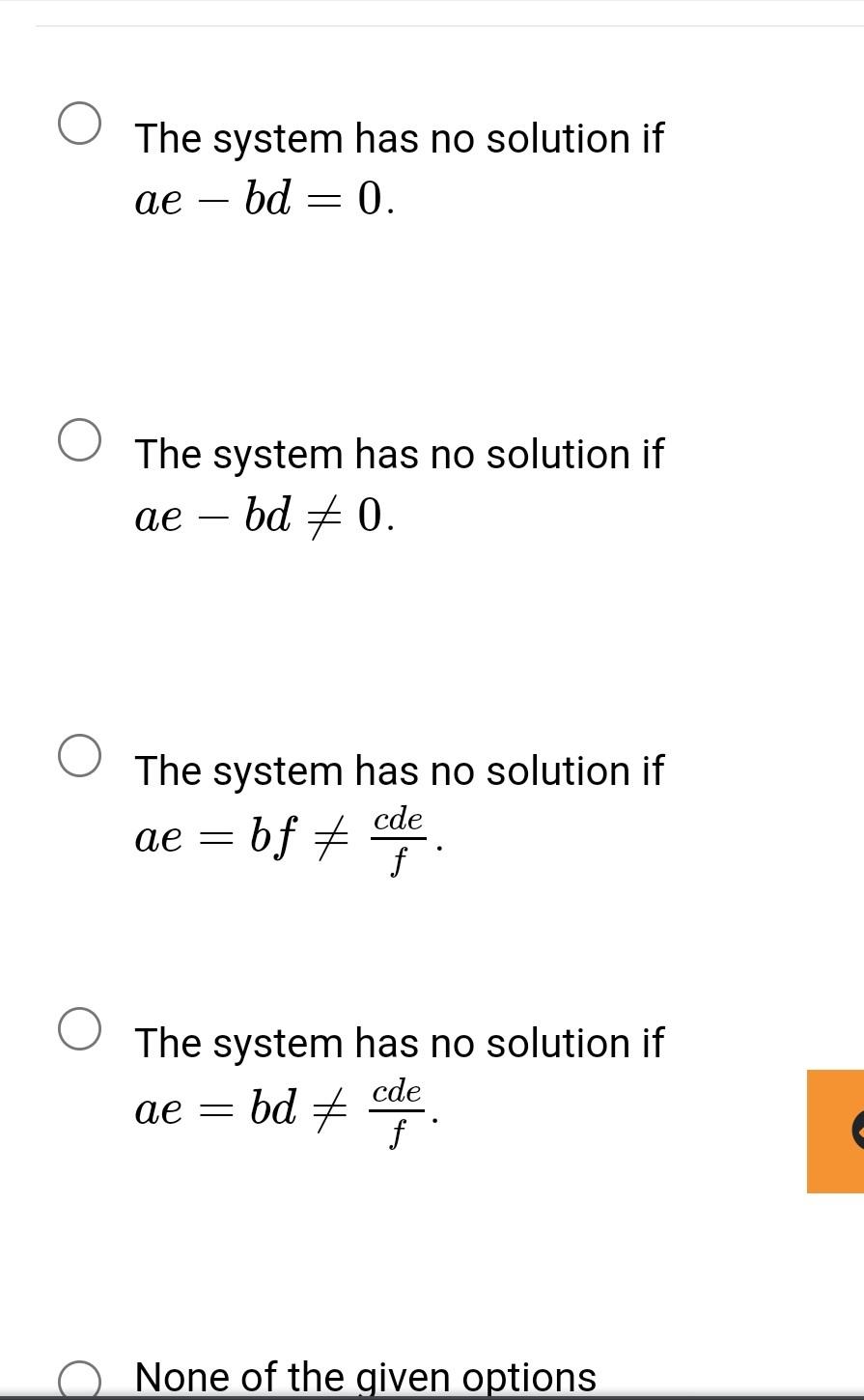 Consider the system obtained from the augmented | Chegg.com