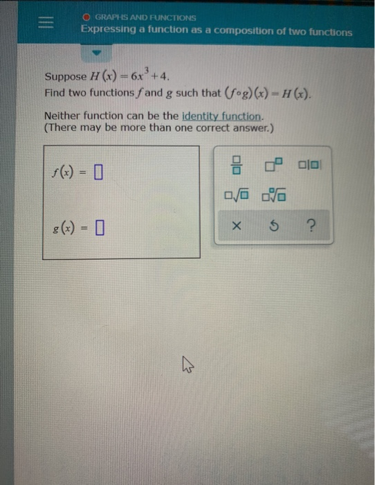 Solved GRAPHS AND FUNCTIONS Expressing a function as a | Chegg.com
