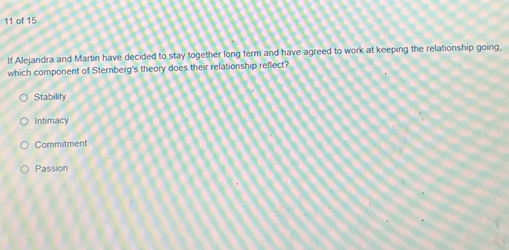 Solved 11 ﻿of 15If Alejandra and Martin have decided to stay | Chegg.com