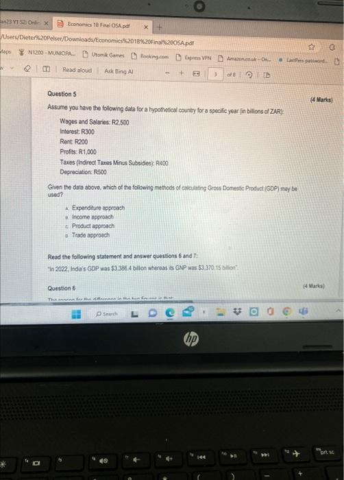 Solved Assume you have the following data for a bypothesical | Chegg.com Solved Assume you have the following data for a bypothesical | Chegg.com