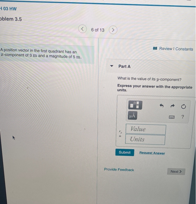 Solved H03 HW oblem 3.5 A Review | Constants A | Chegg.com Solved H03 HW oblem 3.5 A Review | Constants A | Chegg.com