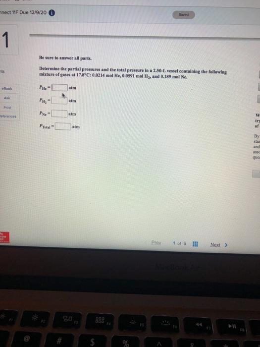 Solved nect 11F Due 12/9/20 Saved 1 Be sure to answer all | Chegg.com Solved nect 11F Due 12/9/20 Saved 1 Be sure to answer all | Chegg.com
