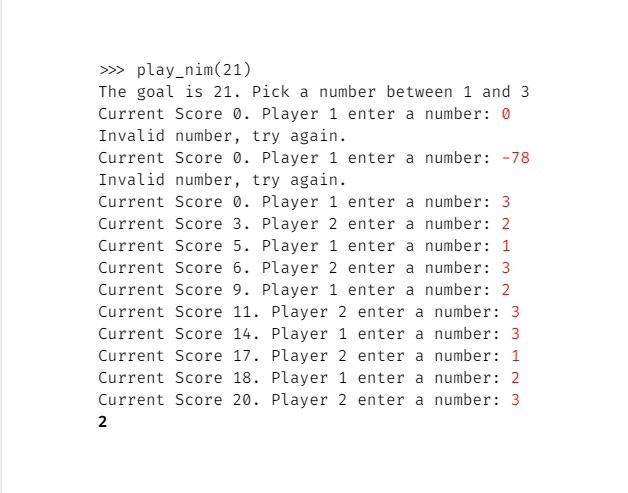 Solved Problem C. ( 10 points) Nim For this problem you will | Chegg.com Solved Problem C. ( 10 points) Nim For this problem you will | Chegg.com