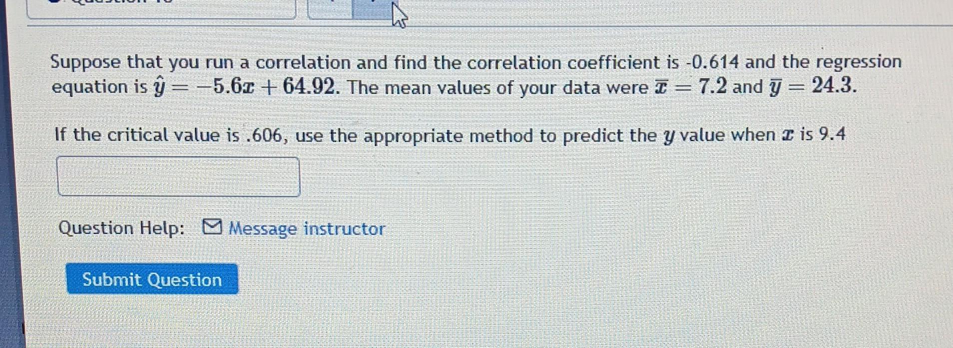 Solved Suppose that you run a correlation and find the | Chegg.com