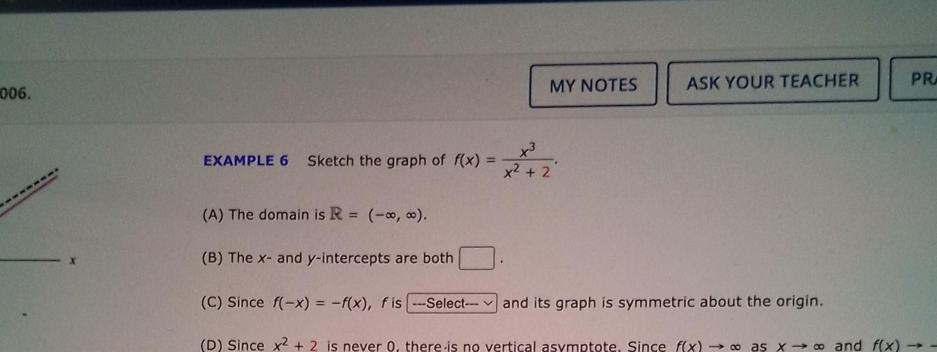 Solved EXAMPLE 6 Sketch the graph of f(x)=x2+2x3. (A) The | Chegg.com
