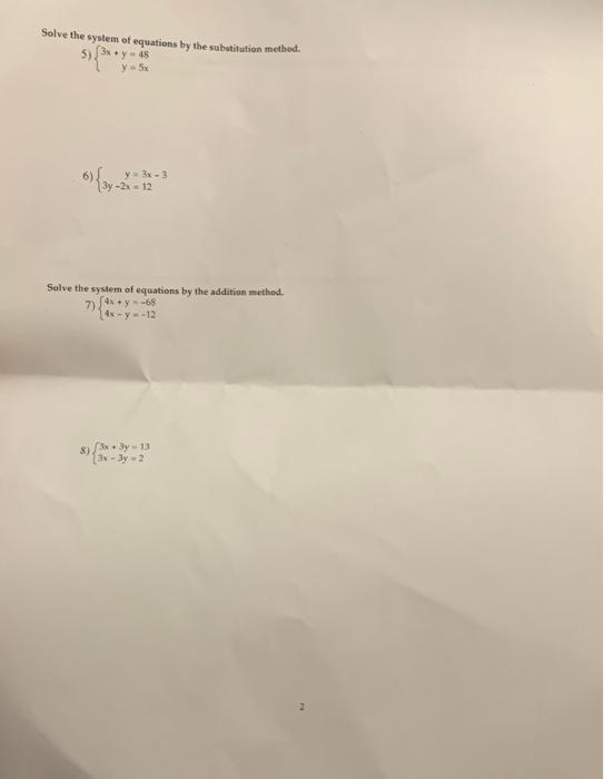 Solved Determine whetber ithe erdered pair is a solution of | Chegg.com