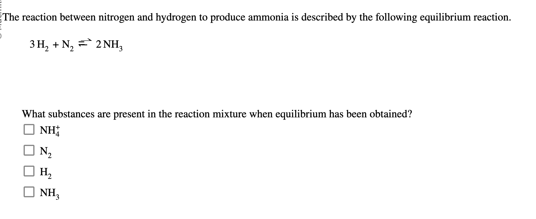 High Quality SOLUTION What substances are present in ﻿the reaction mixture | Chegg.com