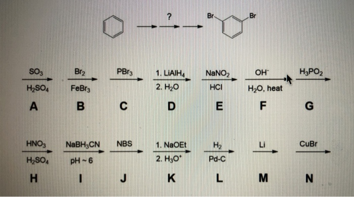 Solved Complete the following synthesis by selecting from | Chegg.com