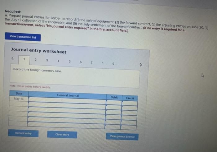 Solved Jerber Electronics Inc. sold electrical equipment to | Chegg.com